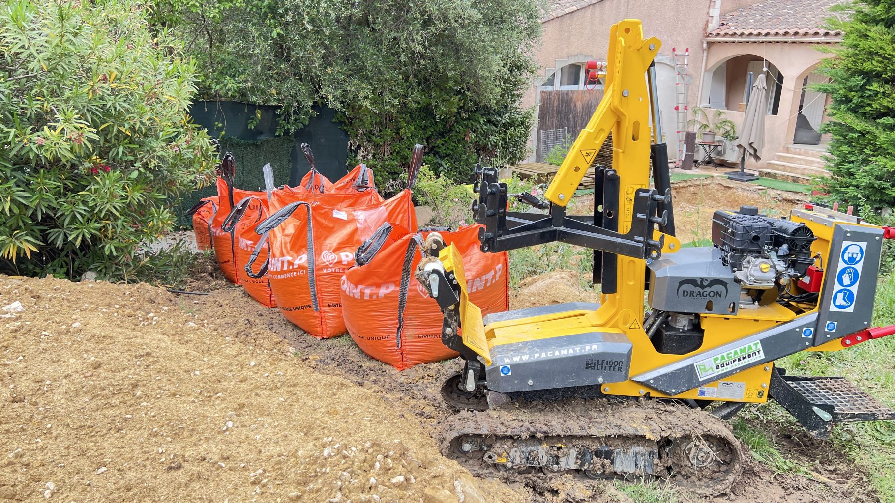 Transporteur à chenilles Dragon Lifter