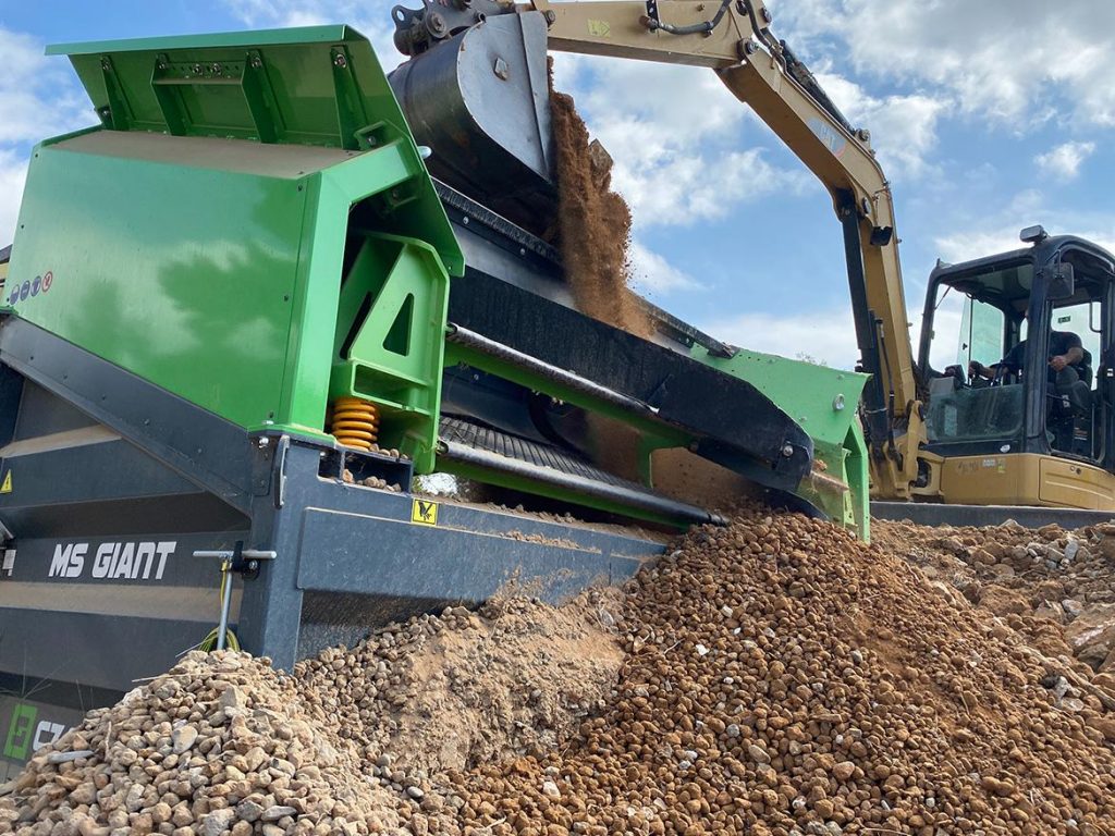 Crible MS GIANT – Tri 3 fractions jusqu’à 120 T/h
