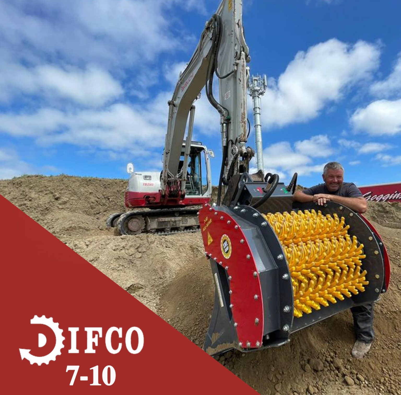 Godet cribleur à étoile DIFCO All-Star 7-10 | Pacamat